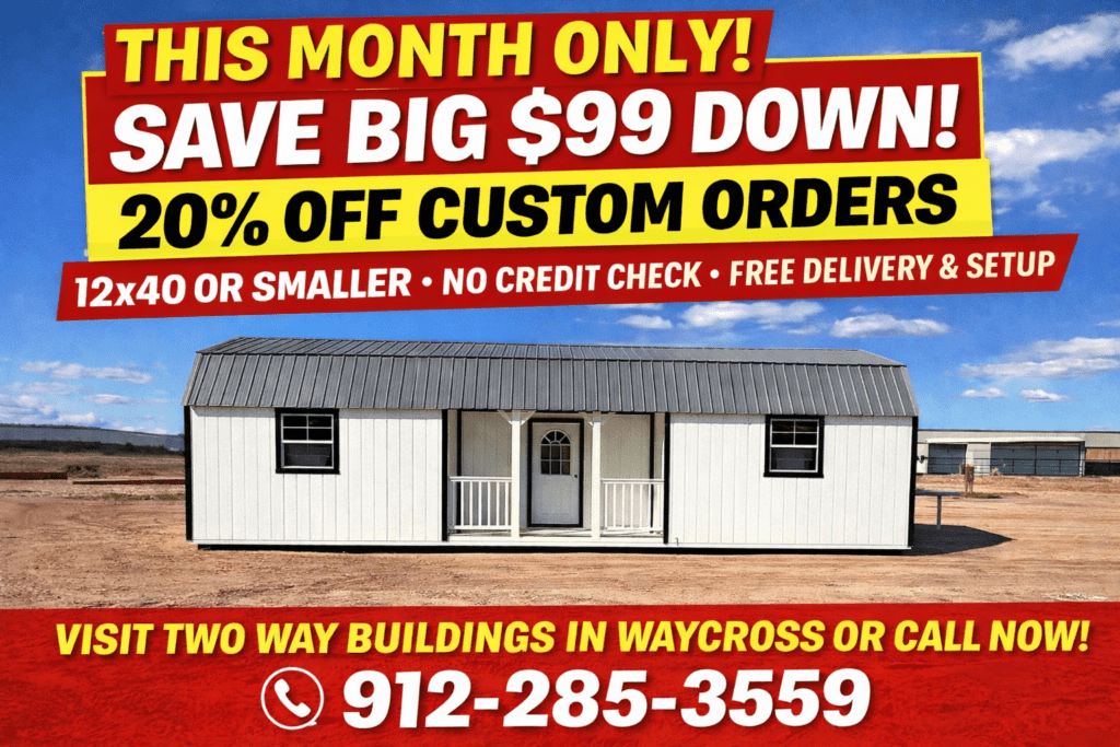 Portable Buildings in Waycross, GA | Uses, Ideas & Financing